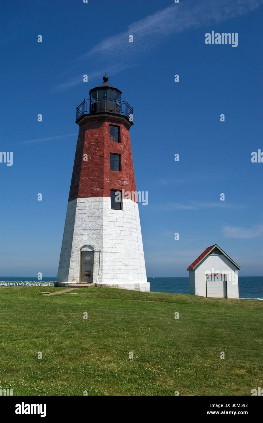 Point Judith Lighthouse Stock Photo - Alamy
