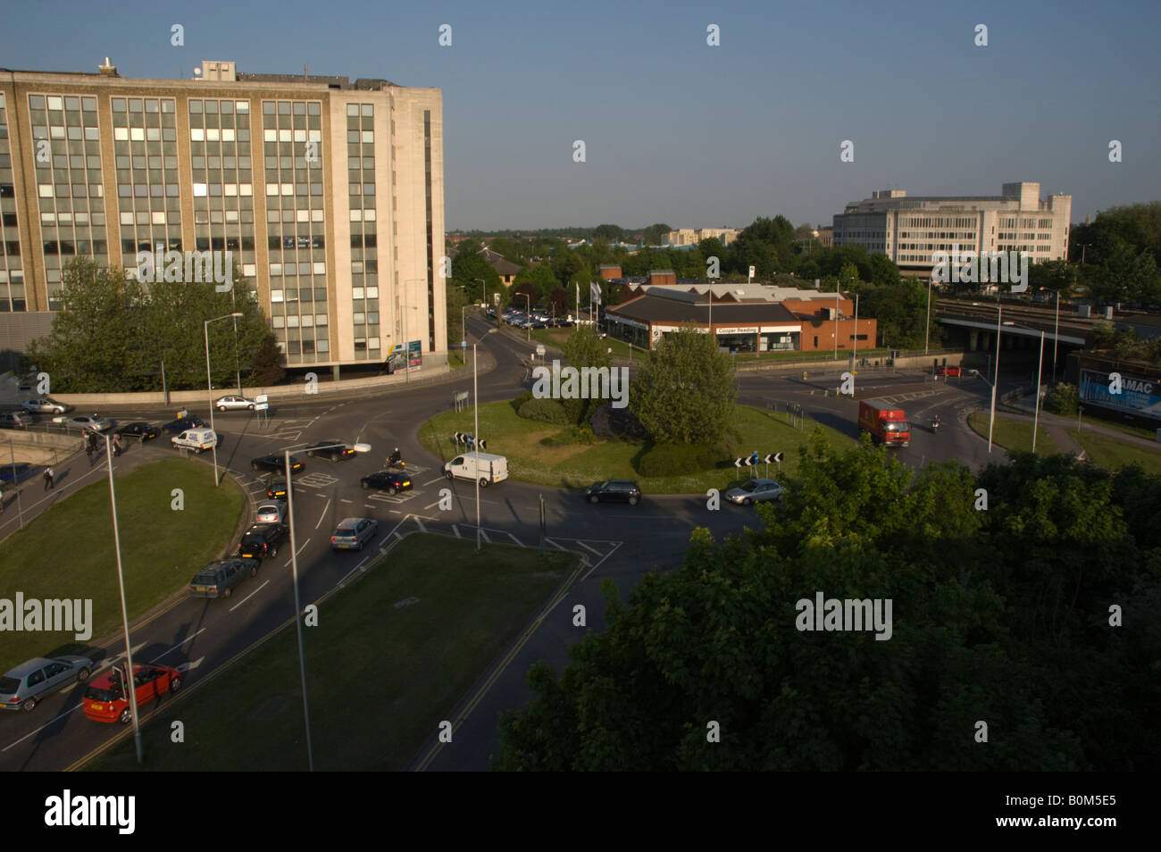 Roundabout on the northern section of the IDR (Inner Distribution Road ...