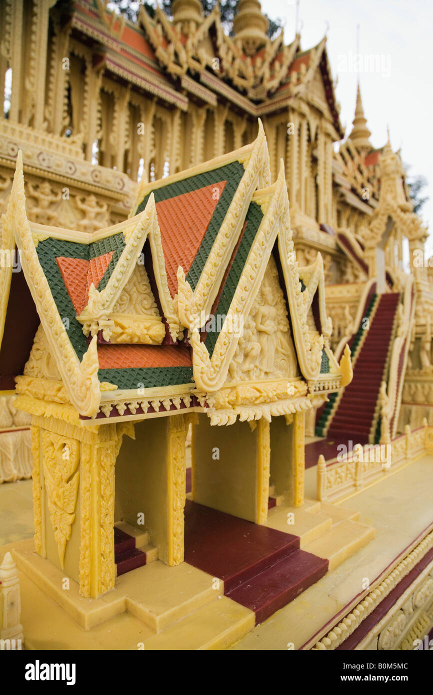 Wax Castle Procession - Sakhon Nakhon, Sakhon Nakhon province, Thailand ...