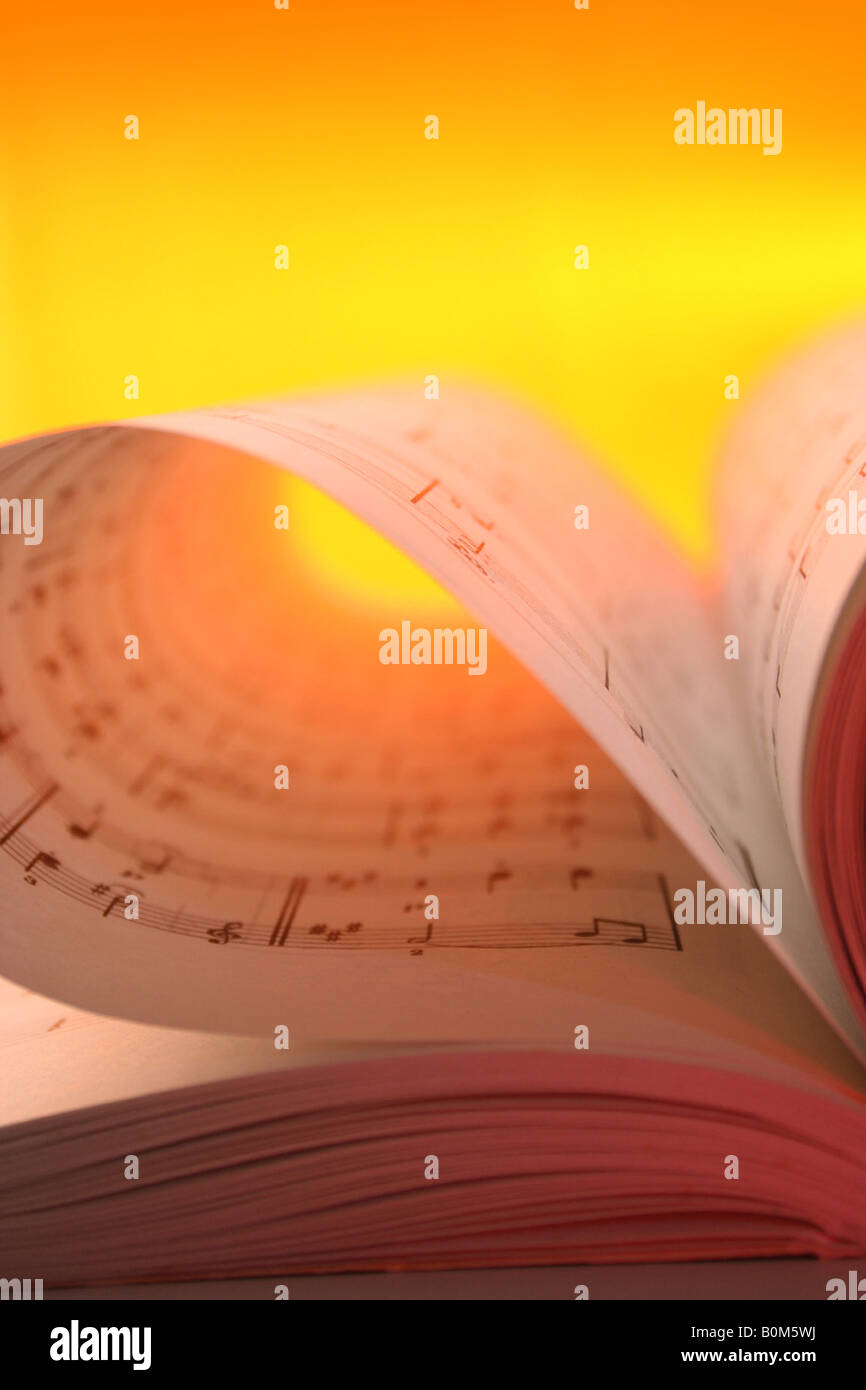 Music book hi-res stock photography and images - Alamy