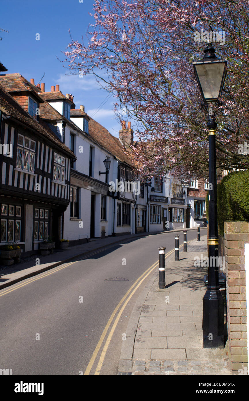 The town of Rye in East Sussex Stock Photo - Alamy