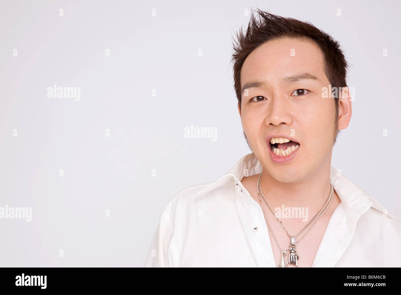 Portrait of Japanese young man Stock Photo - Alamy