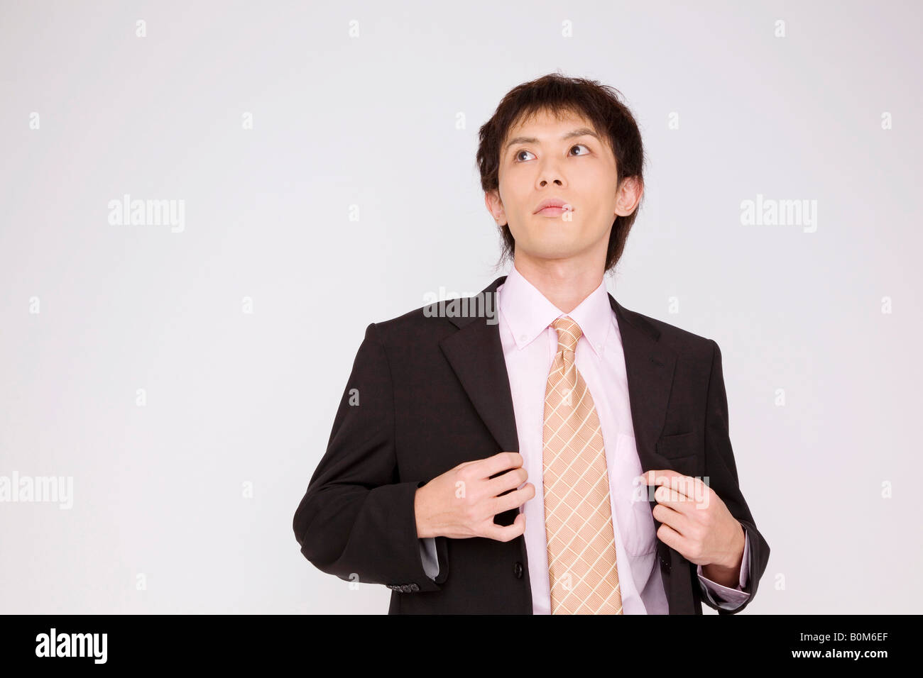 Portrait of Japanese office worker Stock Photo - Alamy