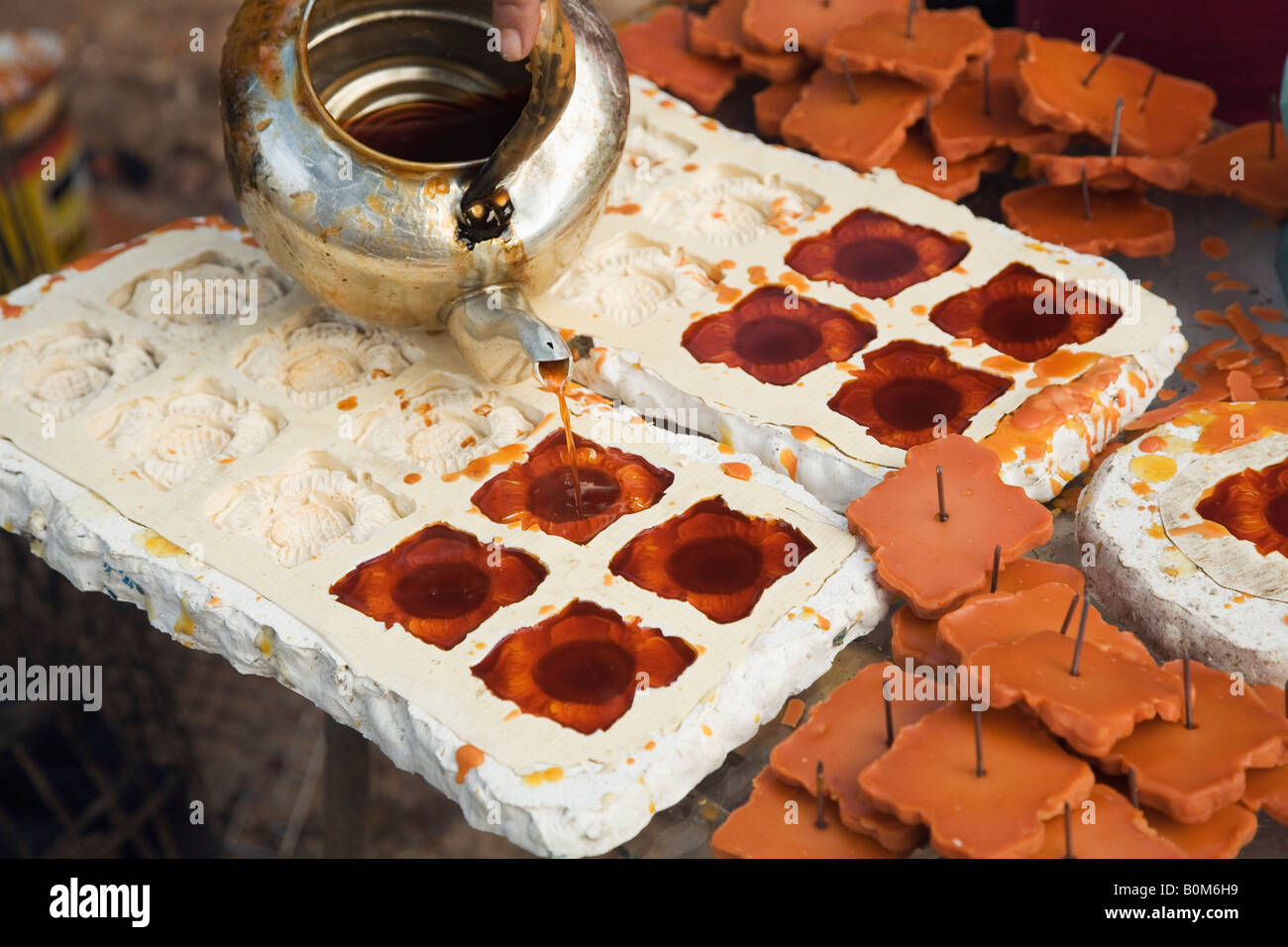 Thailand wax castle festival hi-res stock photography and images - Alamy