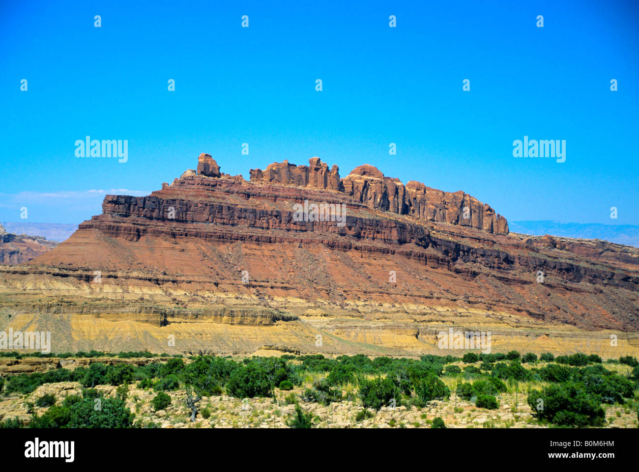 View of Capitol Reef National Monument vista nature landscape scenic ...