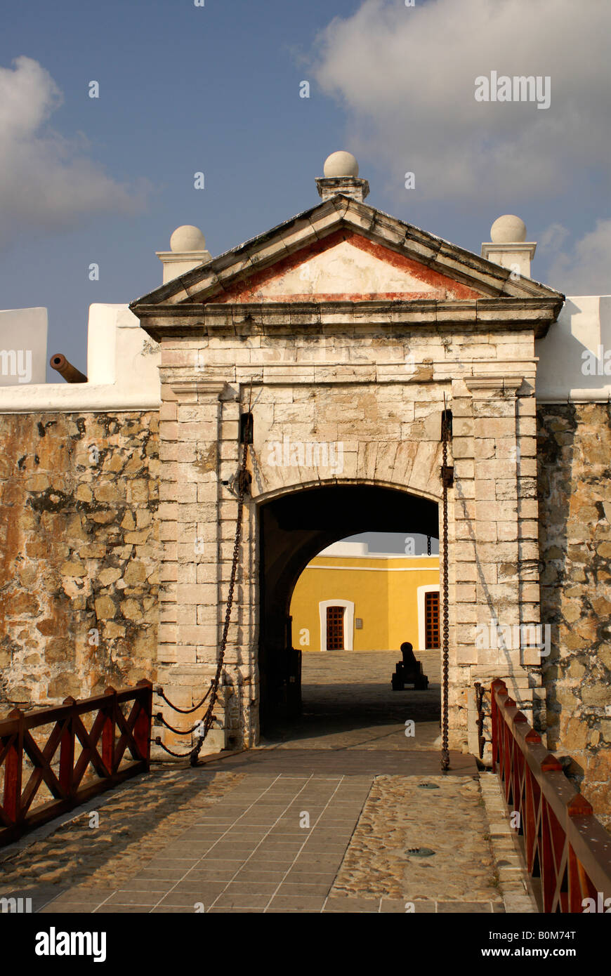 Restored spanish colonial fort hi-res stock photography and images - Alamy