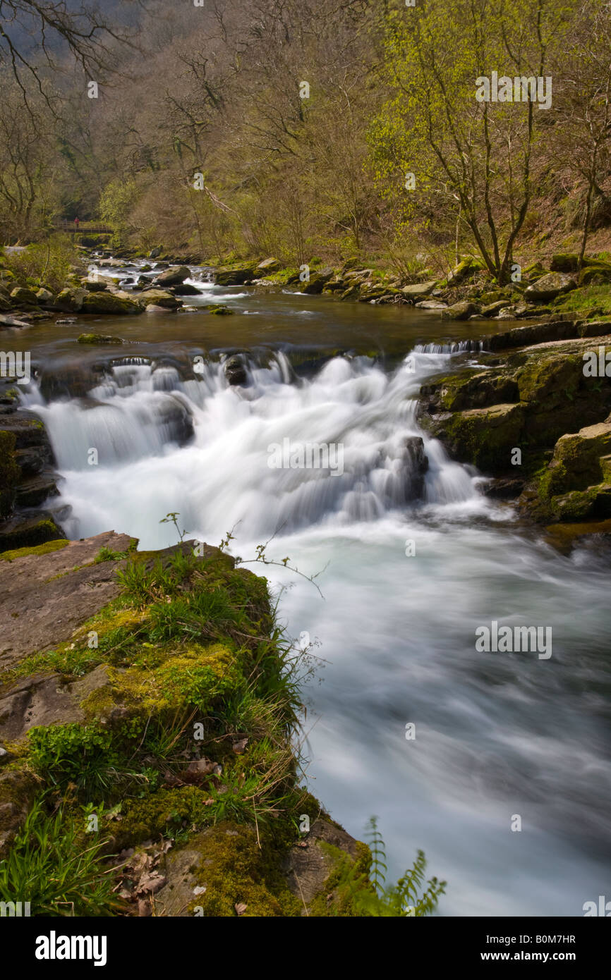 North devon waterfalls hi-res stock photography and images - Alamy