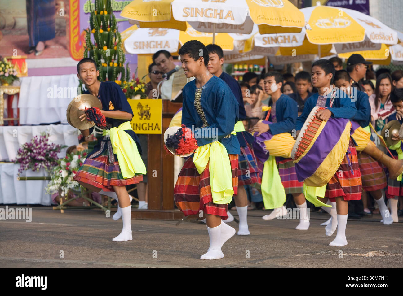 Wax Castle Festival - Sakhon Nakhon, Sakhon Nakhon province, THAILAND ...