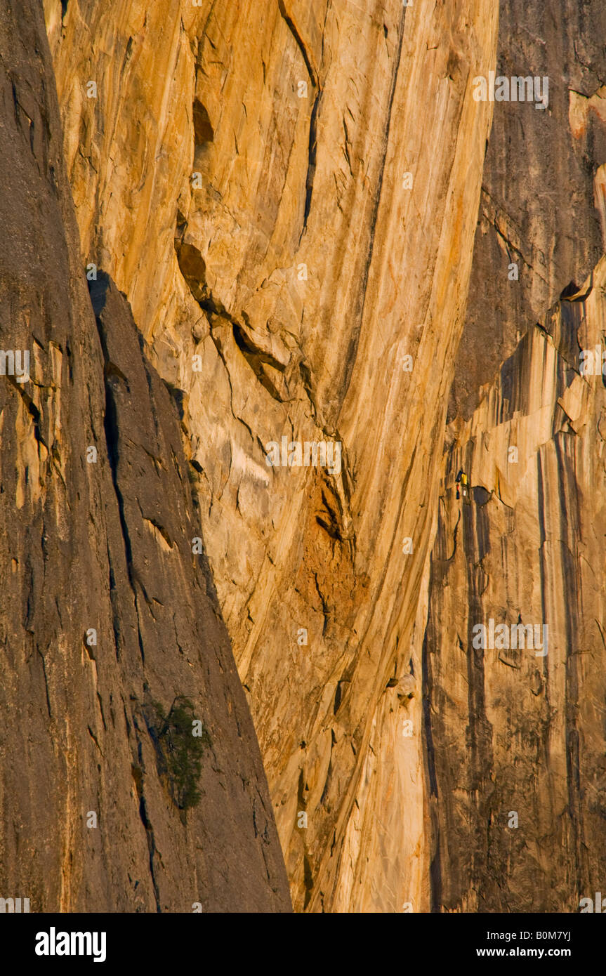 Sheer stone wall climbing hi-res stock photography and images - Alamy