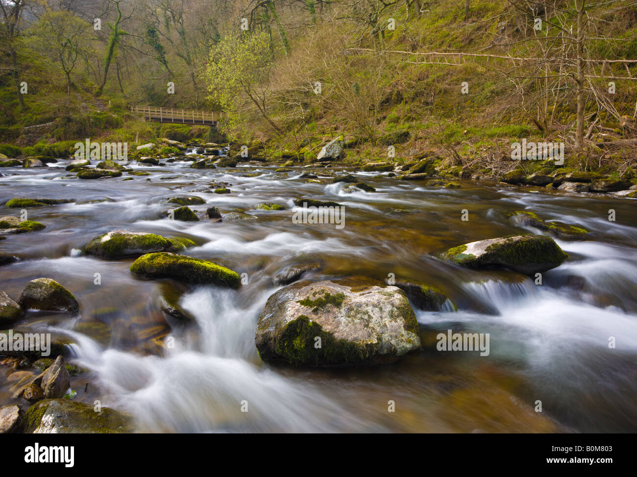 North devon waterfalls hi-res stock photography and images - Alamy