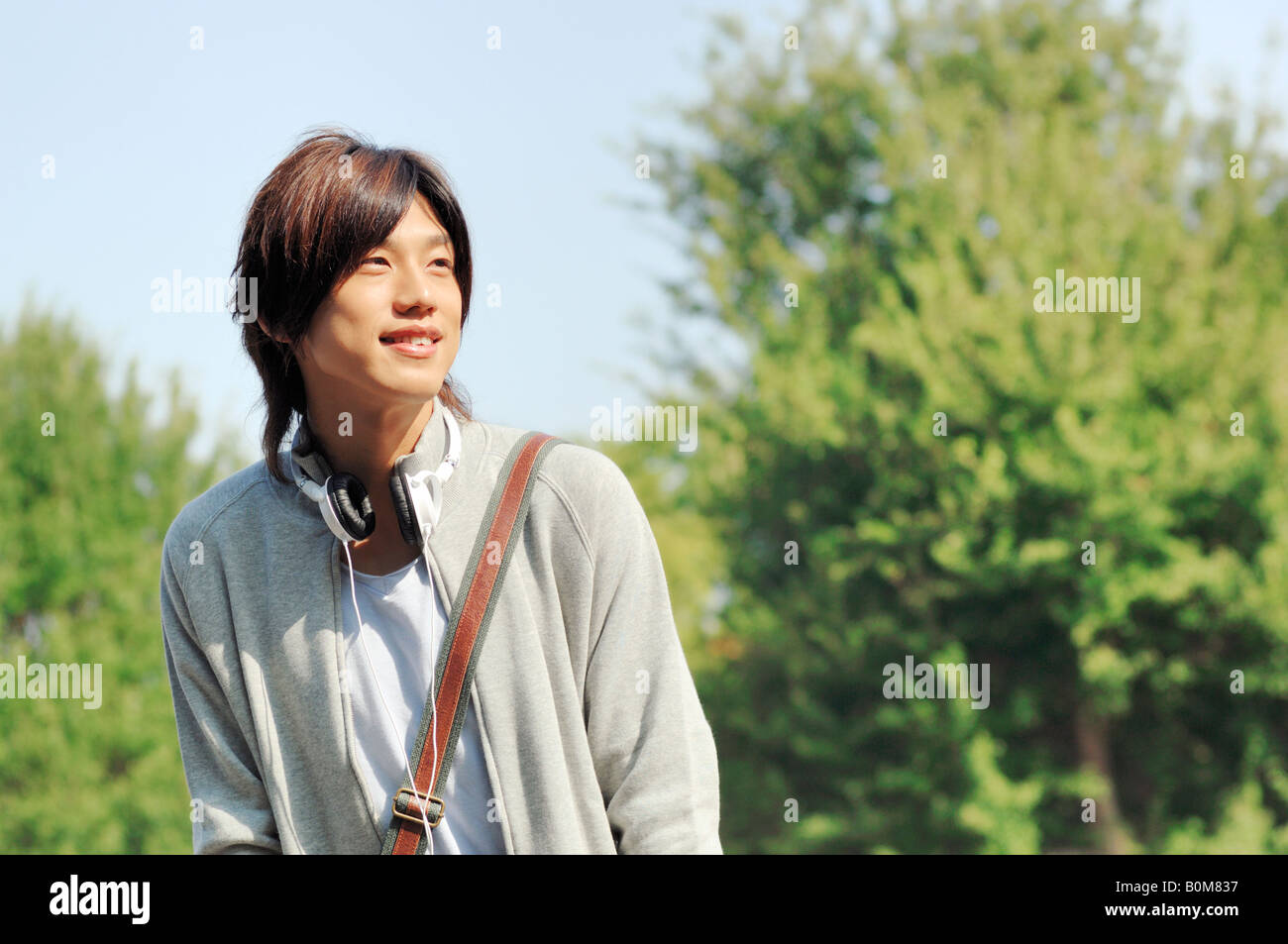 Portrait of Japanese man Stock Photo - Alamy