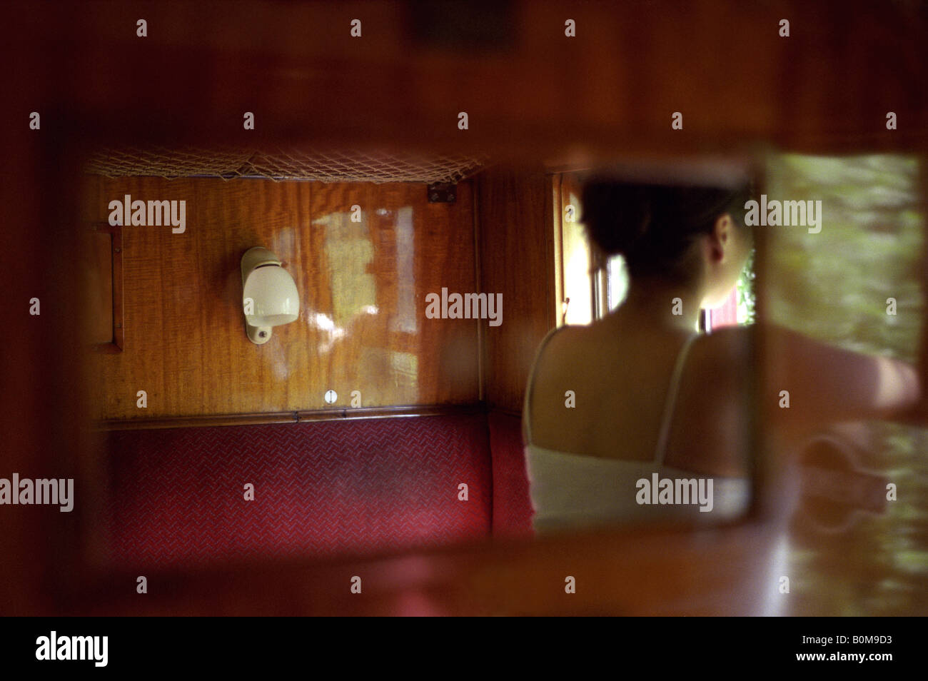 Passengers leaning out the train windows hi-res stock photography and ...