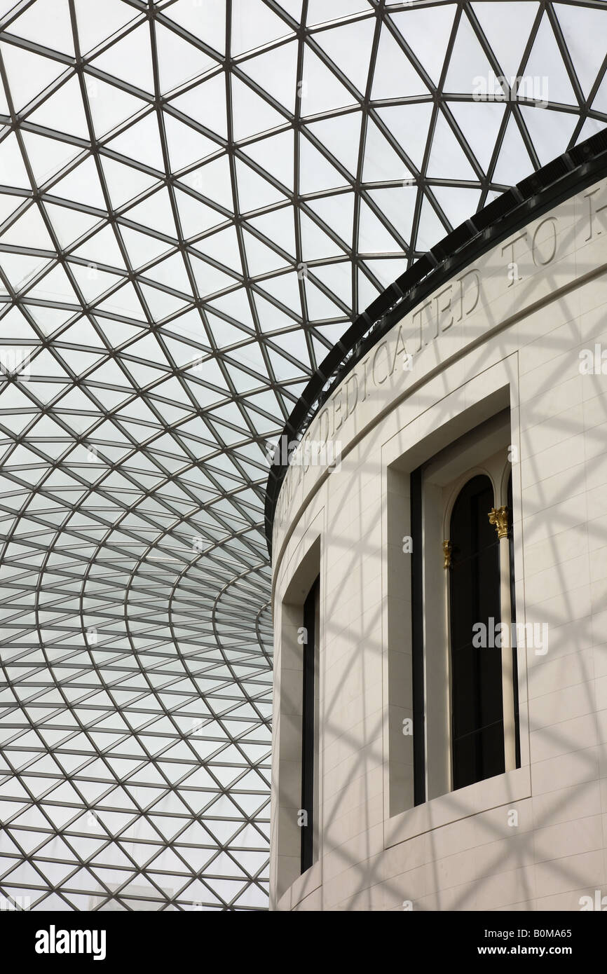 British Museum Courtyard London UK Stock Photo - Alamy