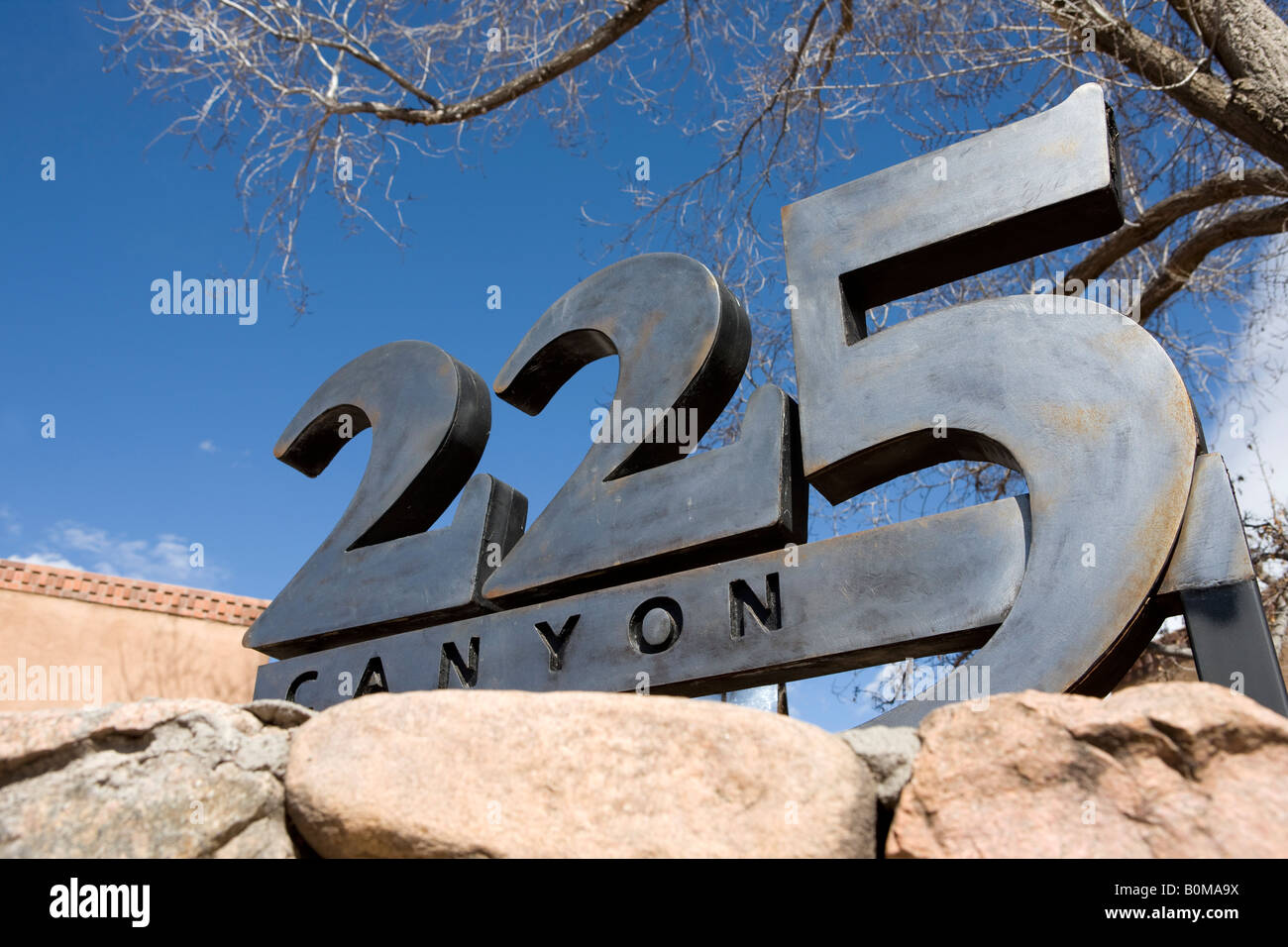 Santa fe new mexico canyon road hi-res stock photography and images - Alamy