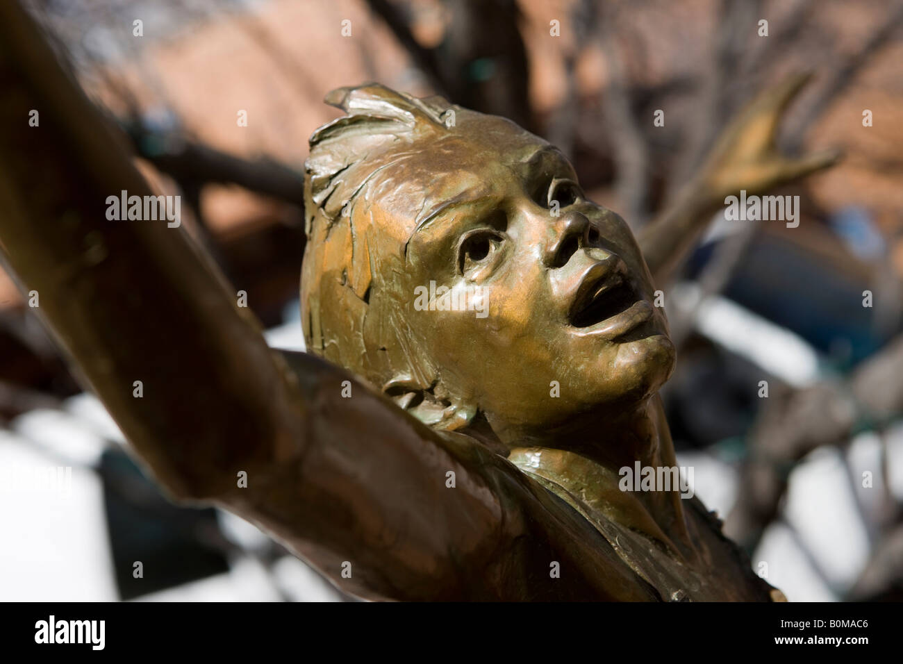 statue of children playing , sculpture Stock Photo - Alamy