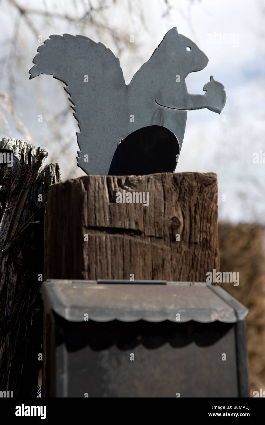 Old american letter box mail hi-res stock photography and images - Alamy