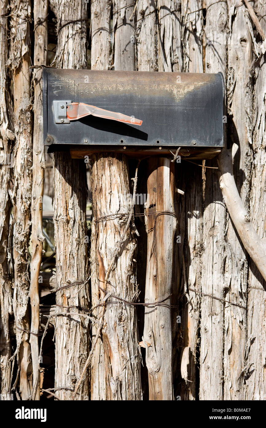 Old american letter box mail hi-res stock photography and images - Alamy