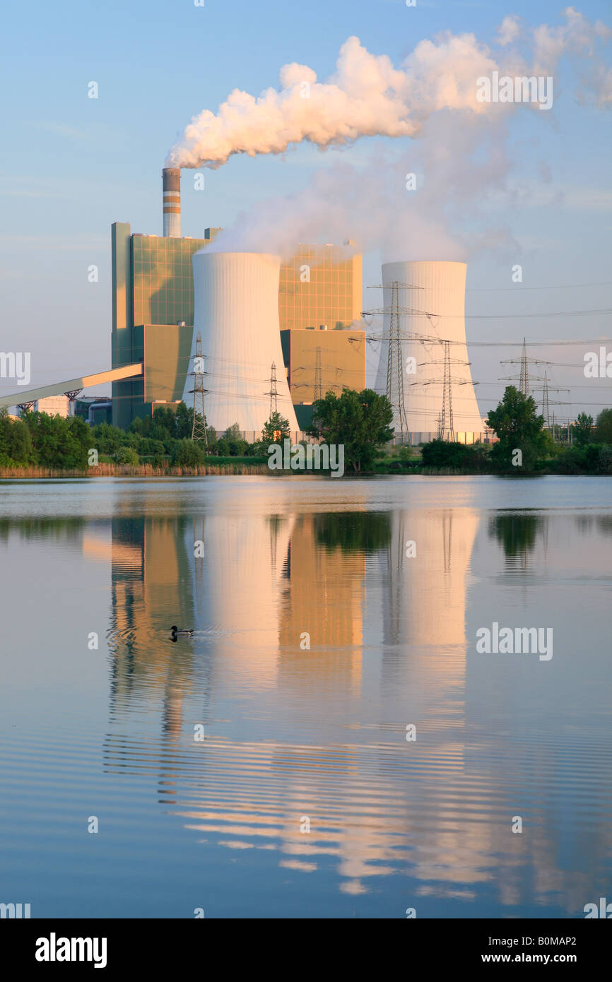 power plant Buna, Saxony-Anhalt, Germany Stock Photo - Alamy
