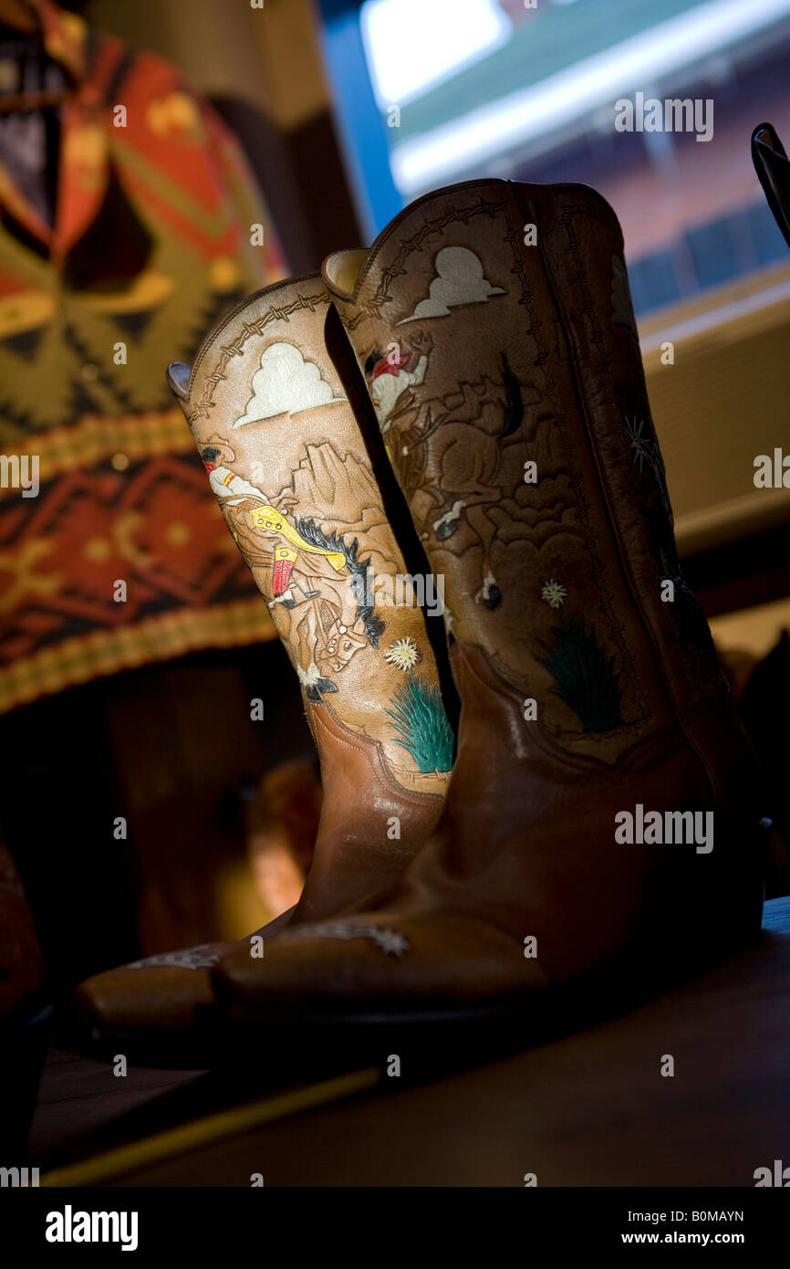 Classic cowboy feet hi-res stock photography and images - Alamy