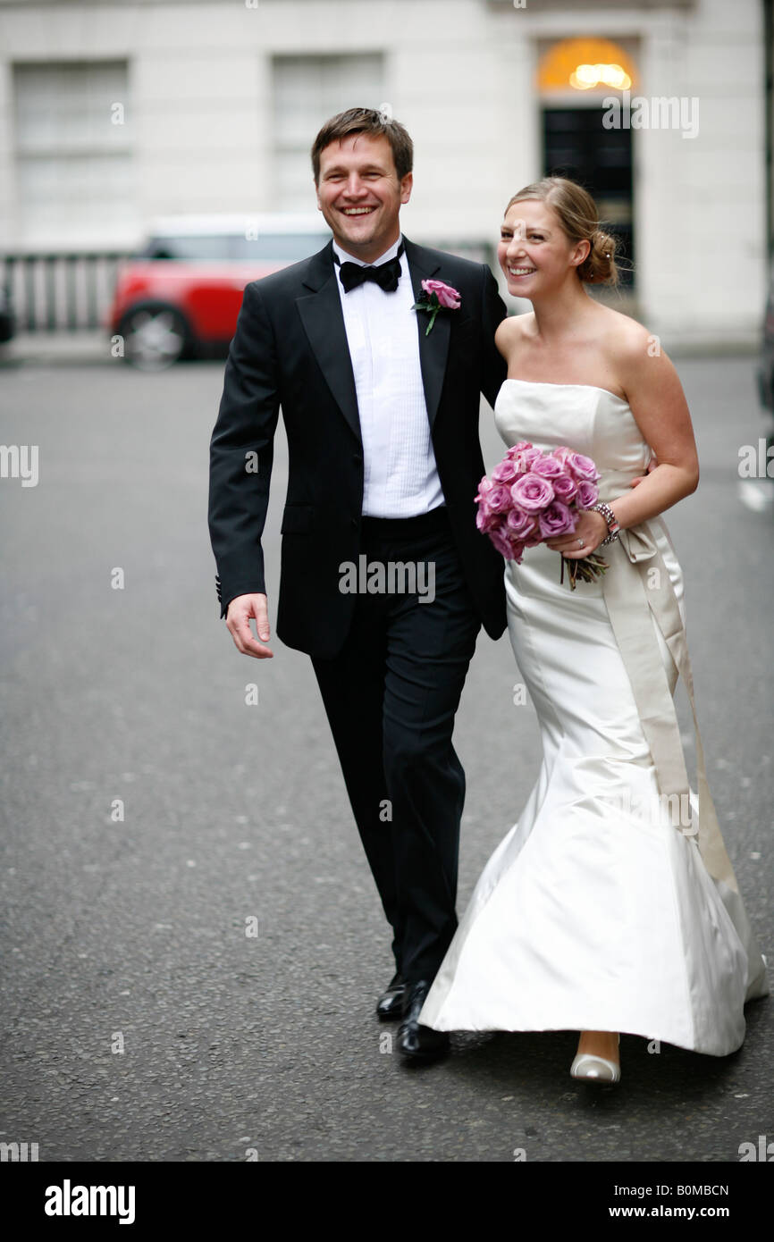 Bride and Groom Stock Photo - Alamy