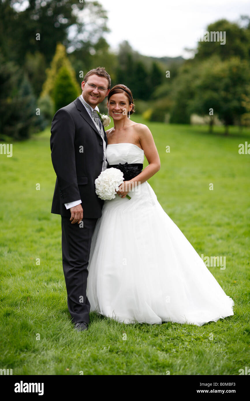 Bride and Groom Stock Photo - Alamy