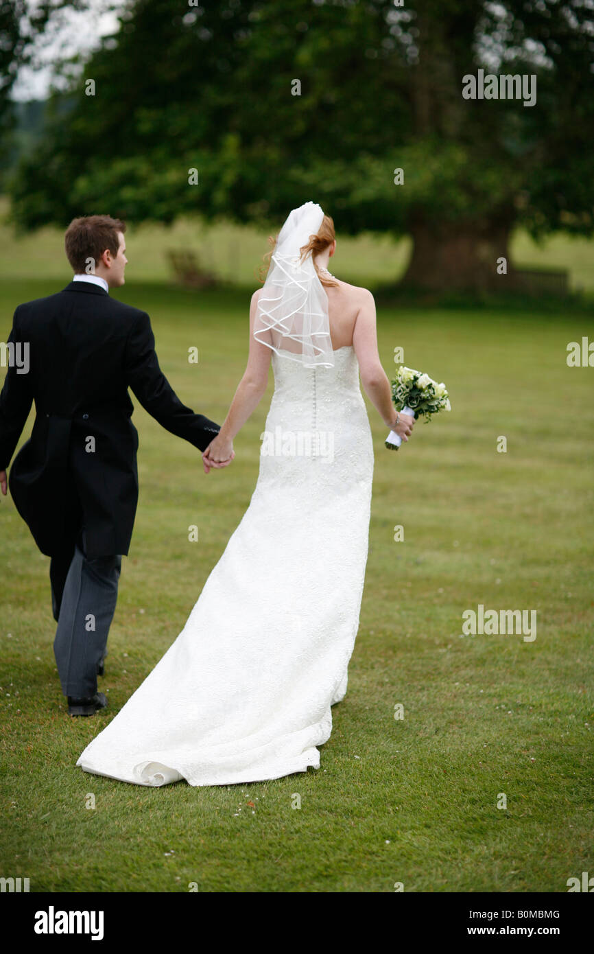 Bride and Groom Stock Photo - Alamy