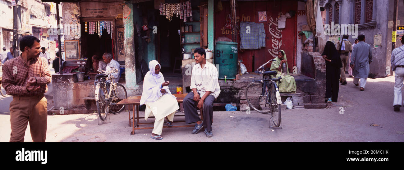 street scene, Varanasi, India Stock Photo - Alamy