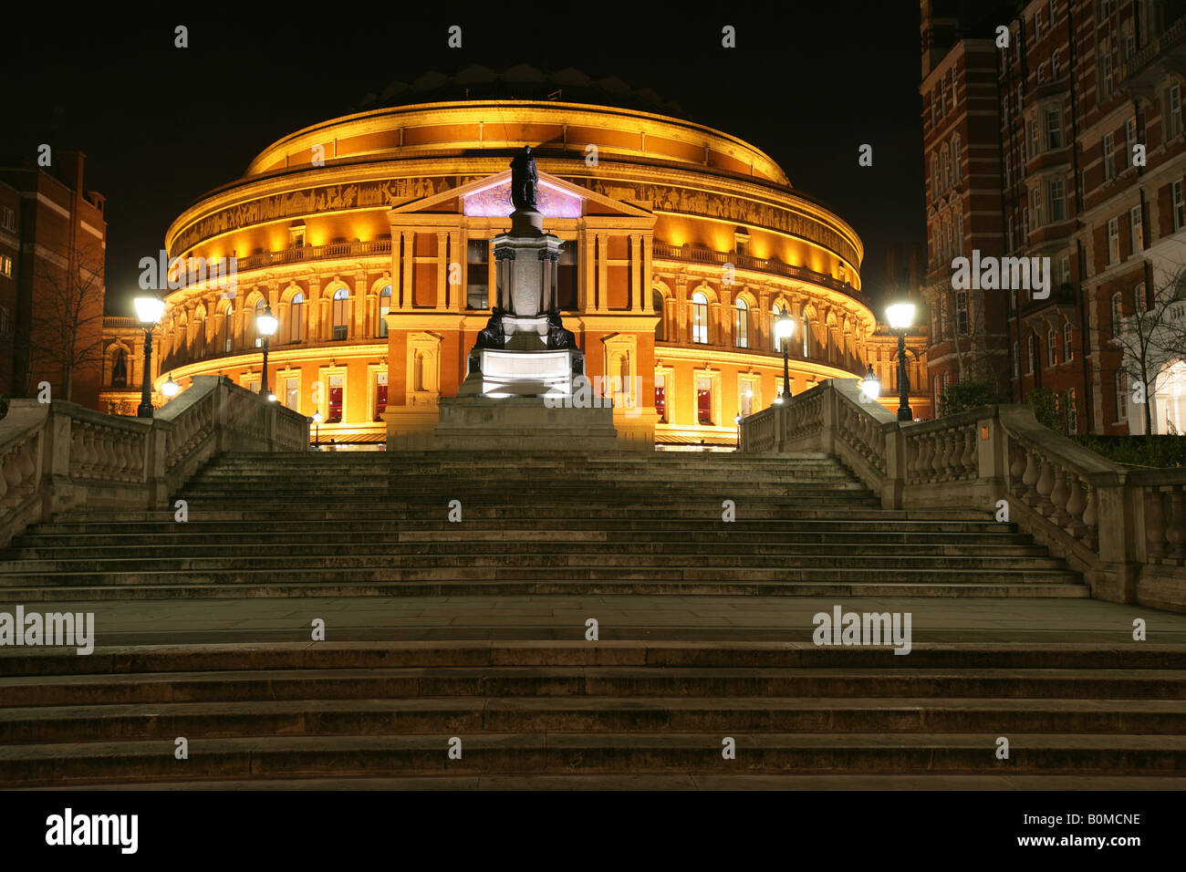 City of London, England. Night view of the Joseph Durham's Prince ...