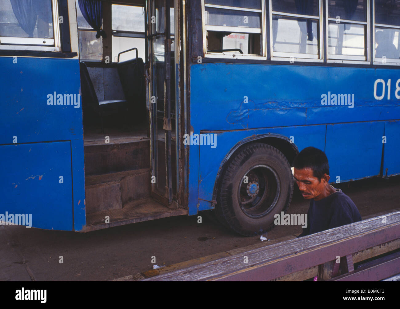 Bus station vientiane hi-res stock photography and images - Alamy