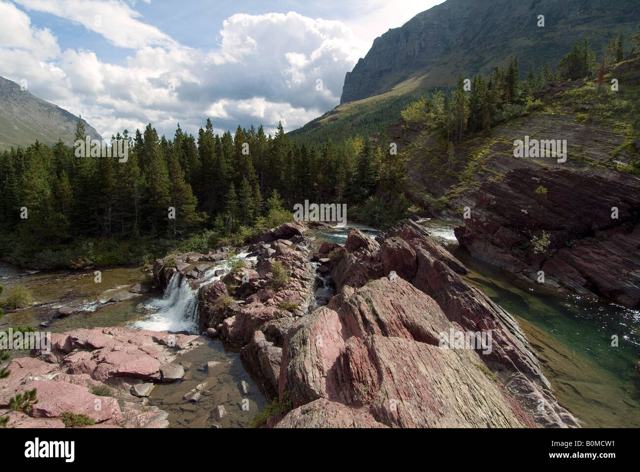 Montana glacier rivers hi-res stock photography and images - Alamy