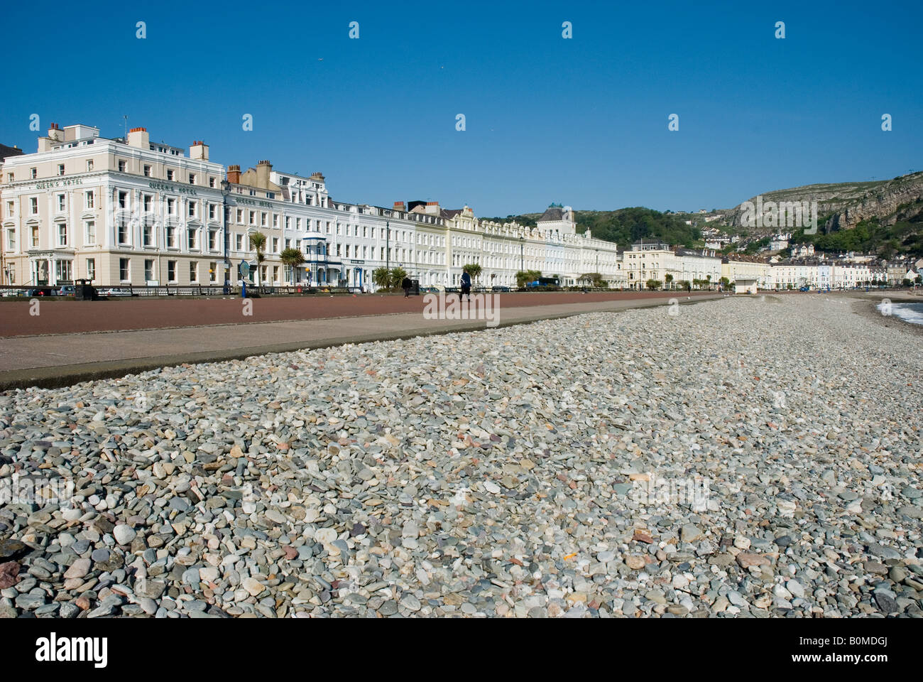 Llandudno Beach and Promenade Stock Photo - Alamy