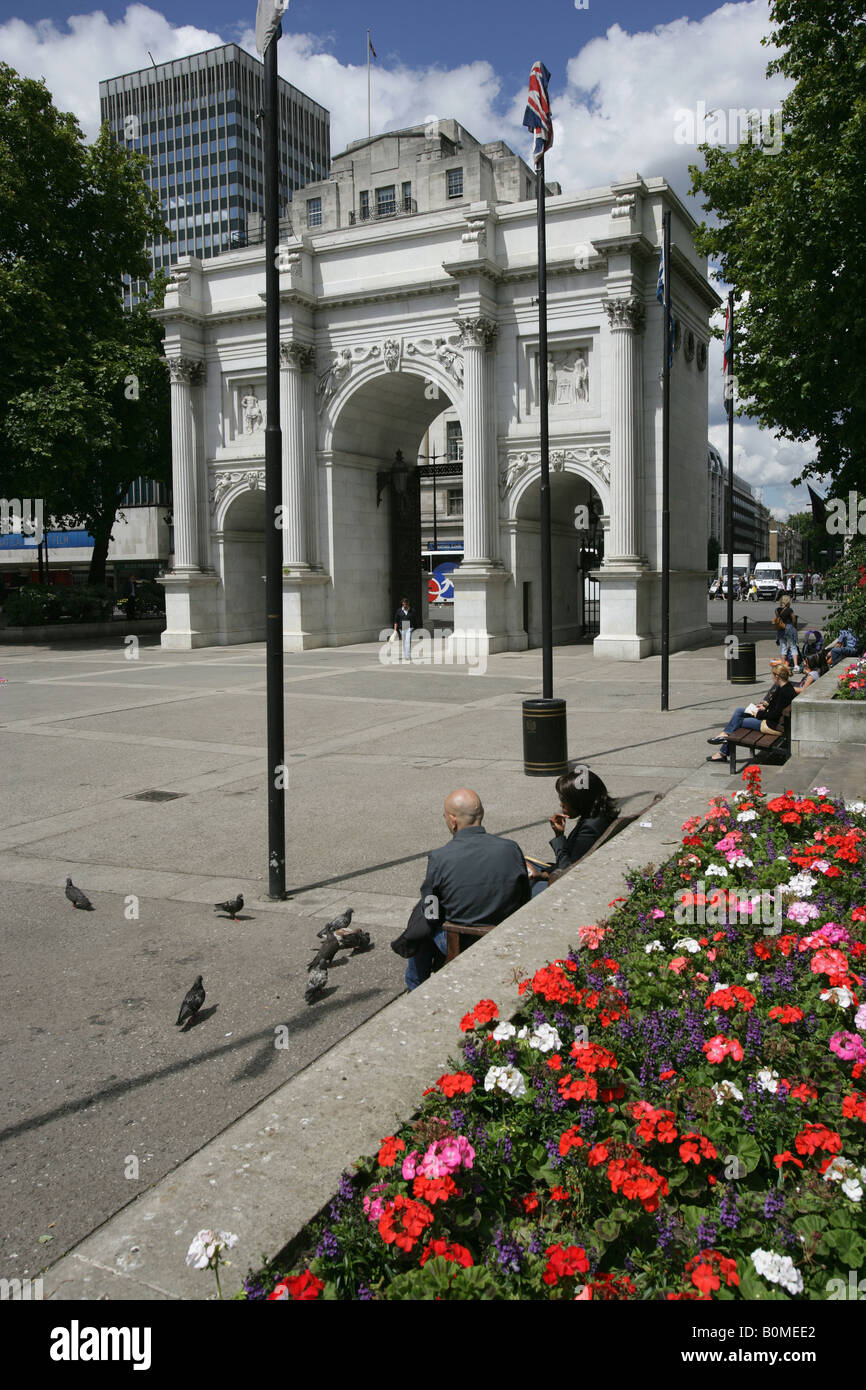 Hyde park marble arch hi-res stock photography and images - Alamy
