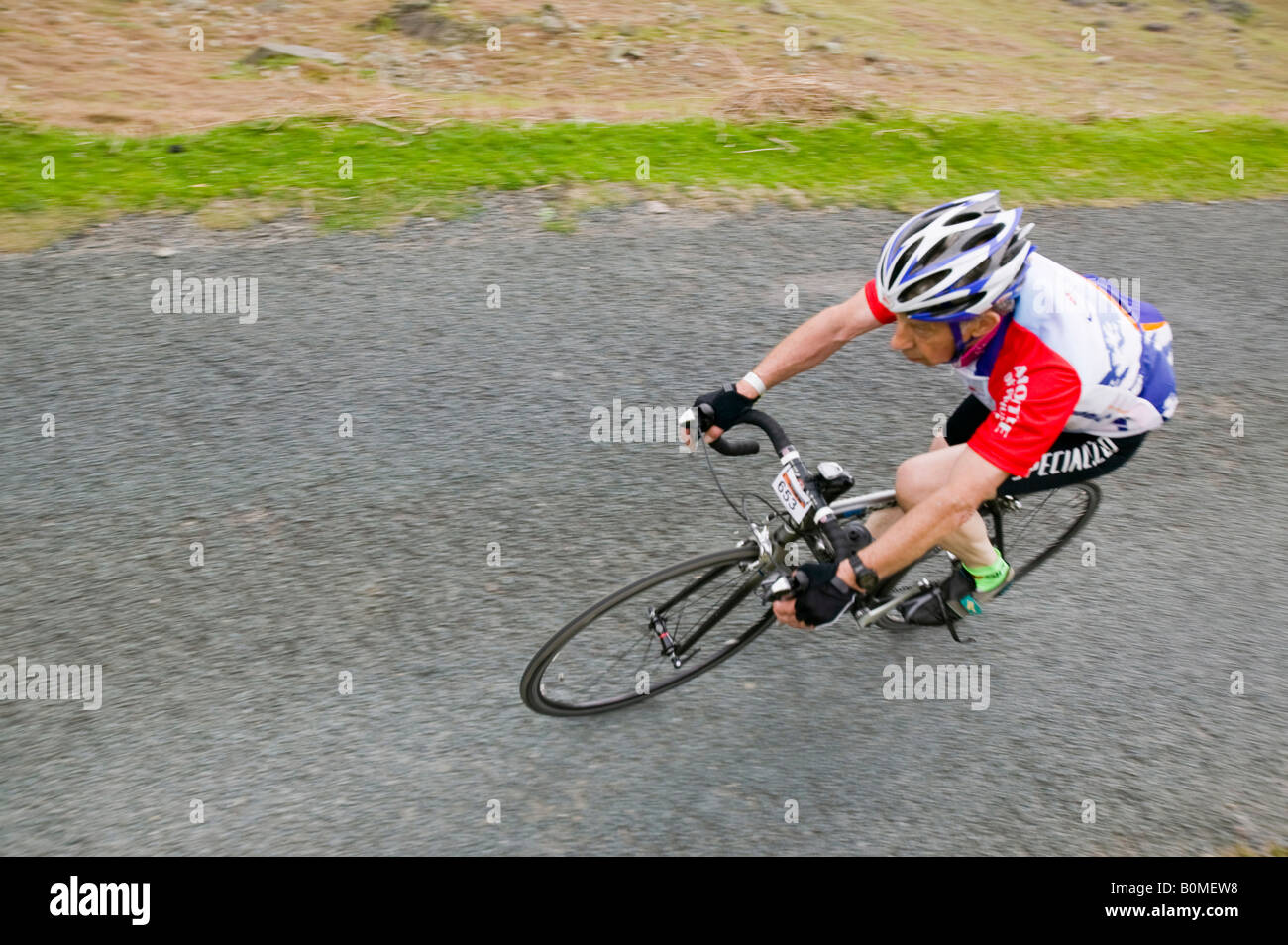 Rider in fred whitton challenge hi-res stock photography and images - Alamy