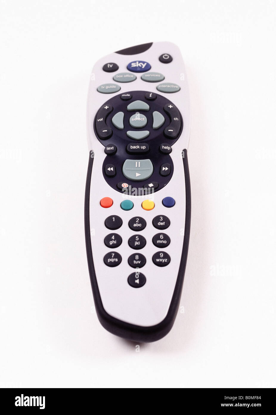 sky television remote control UK 2008 Stock Photo - Alamy