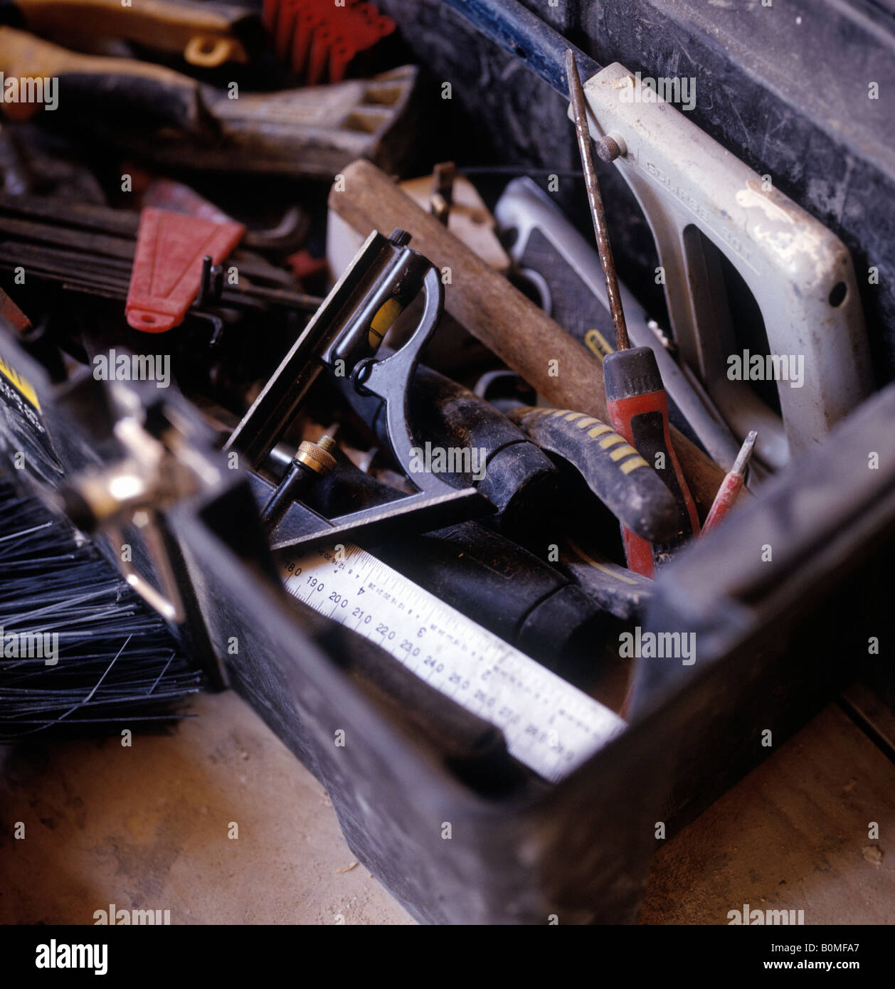a tool box Stock Photo - Alamy