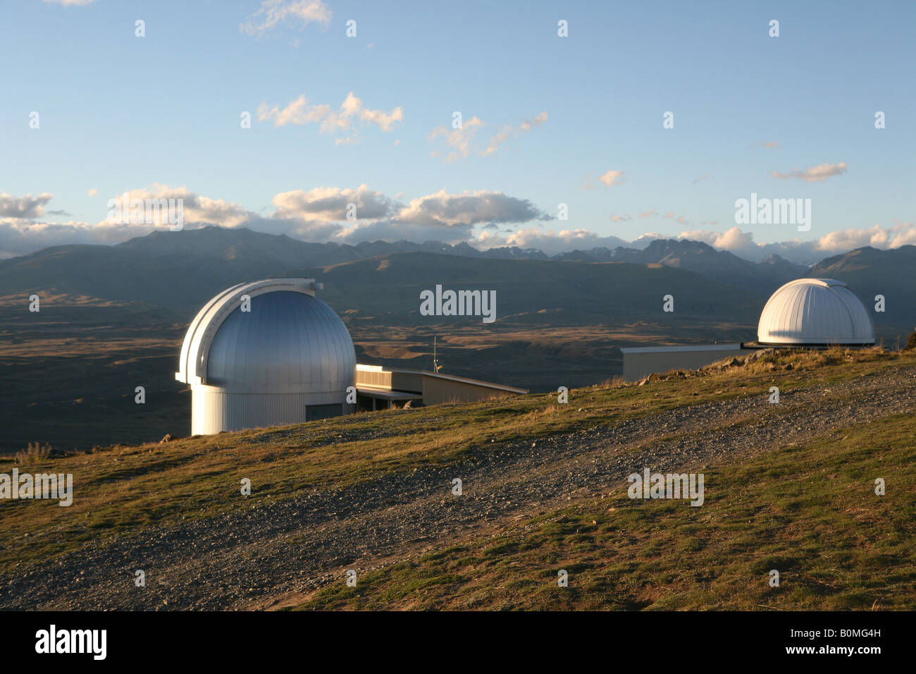 The Mount John Observatory South Island New Zealand Stock Photo - Alamy