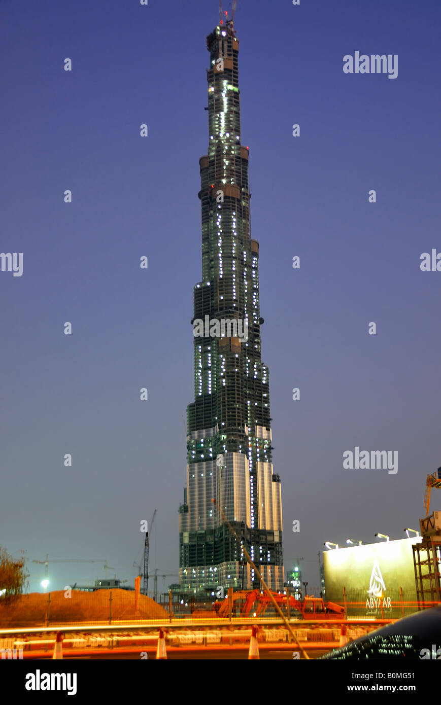 Dubai, United Arab Emirates, construction "Bur Dubai Tower" "World's ...
