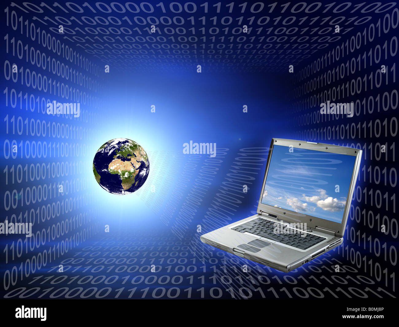 Illustration technology computers computer hi-res stock photography and ...