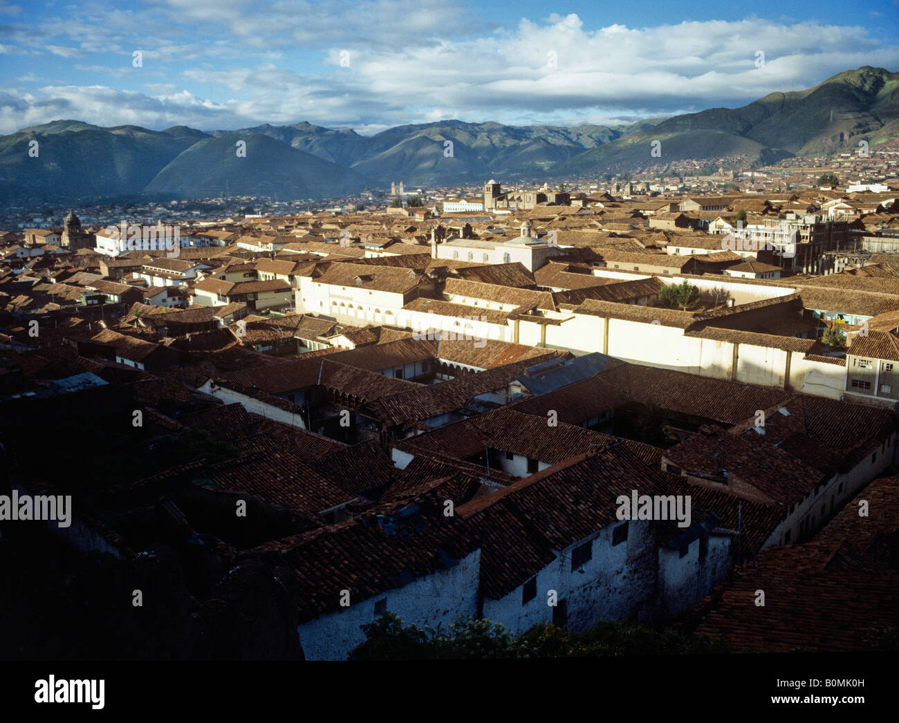 city of cuzco old inca capital peru Stock Photo - Alamy