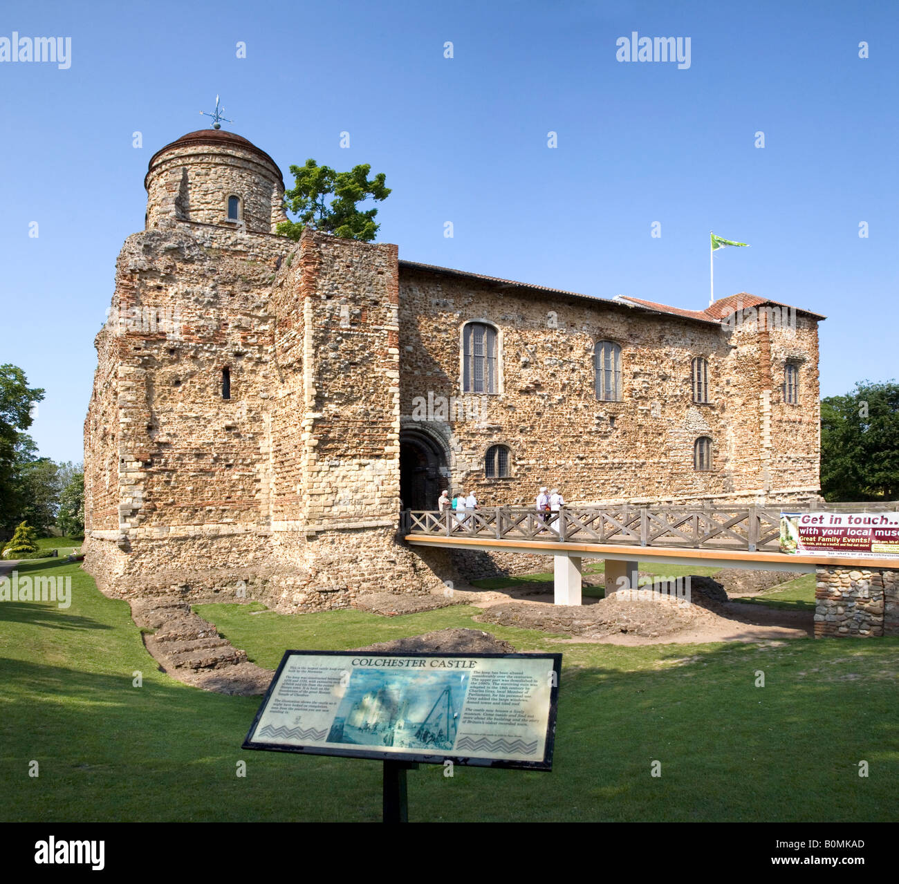 Colchester Castle AND PARK, a prime visitor attraction in Britains ...