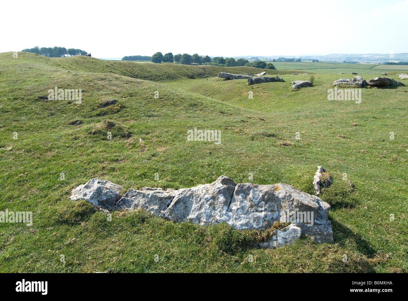 Arbor Low stone circle, Derbyshire, England Stock Photo - Alamy