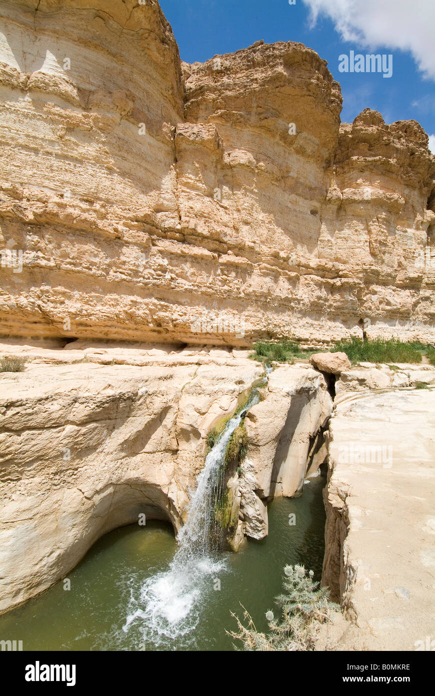 Grand Cascade, Tamerza near Mides in Tunisia Stock Photo - Alamy