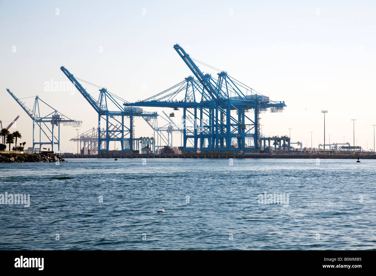 Container loading cranes san hi-res stock photography and images - Alamy