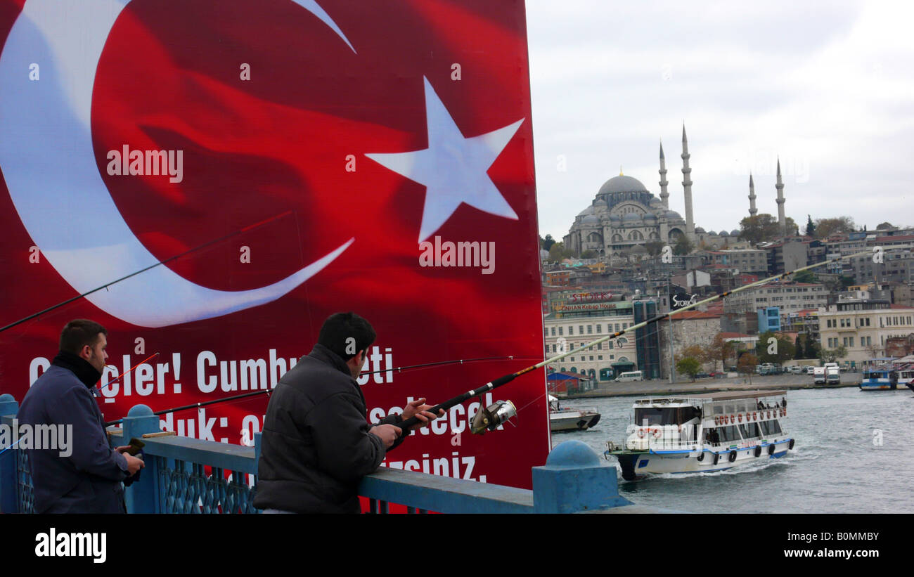 turkey nation istanbul symbol turkish flag Stock Photo - Alamy