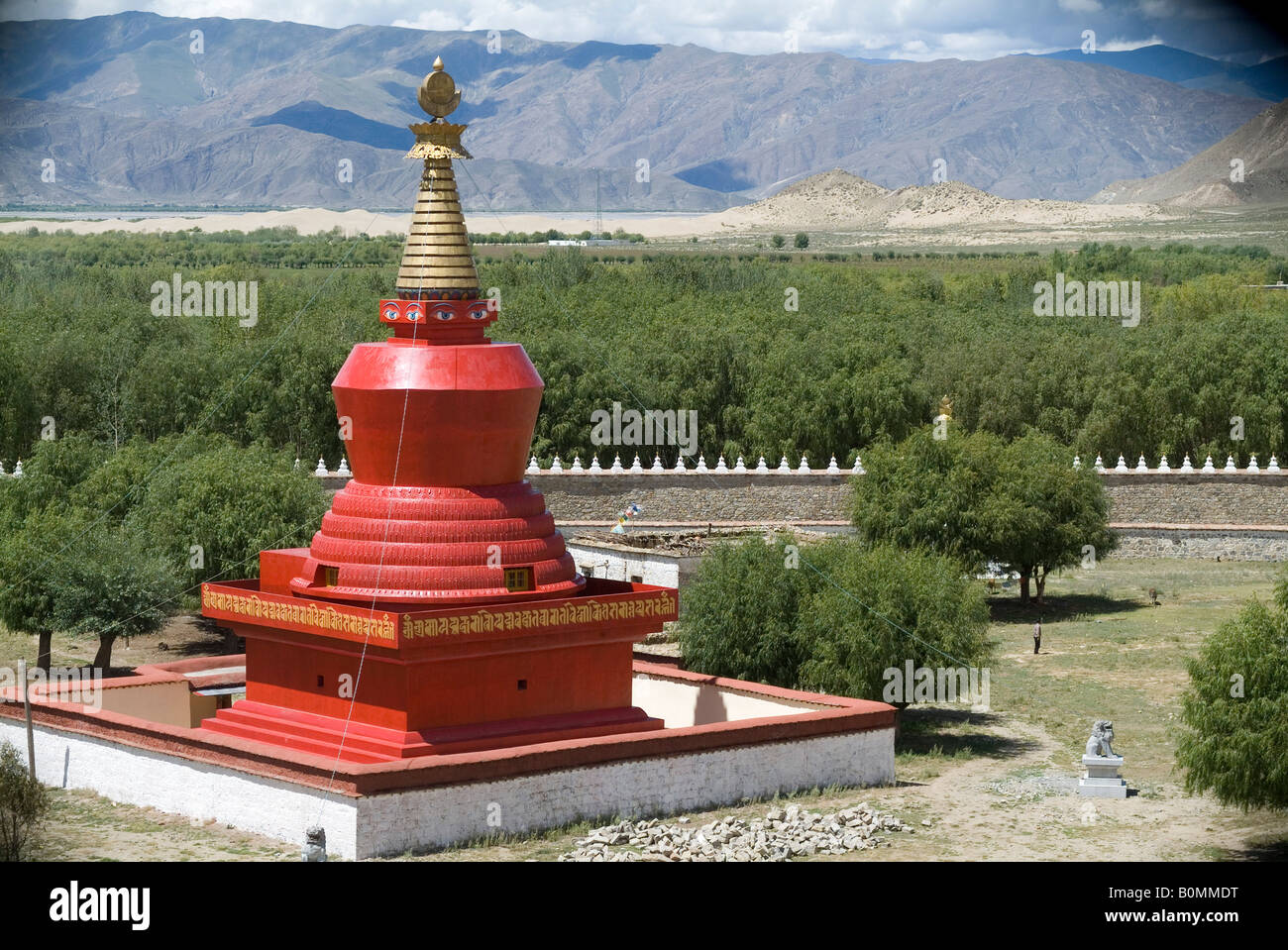 Stupa samye monastery in tibet hi-res stock photography and images - Alamy