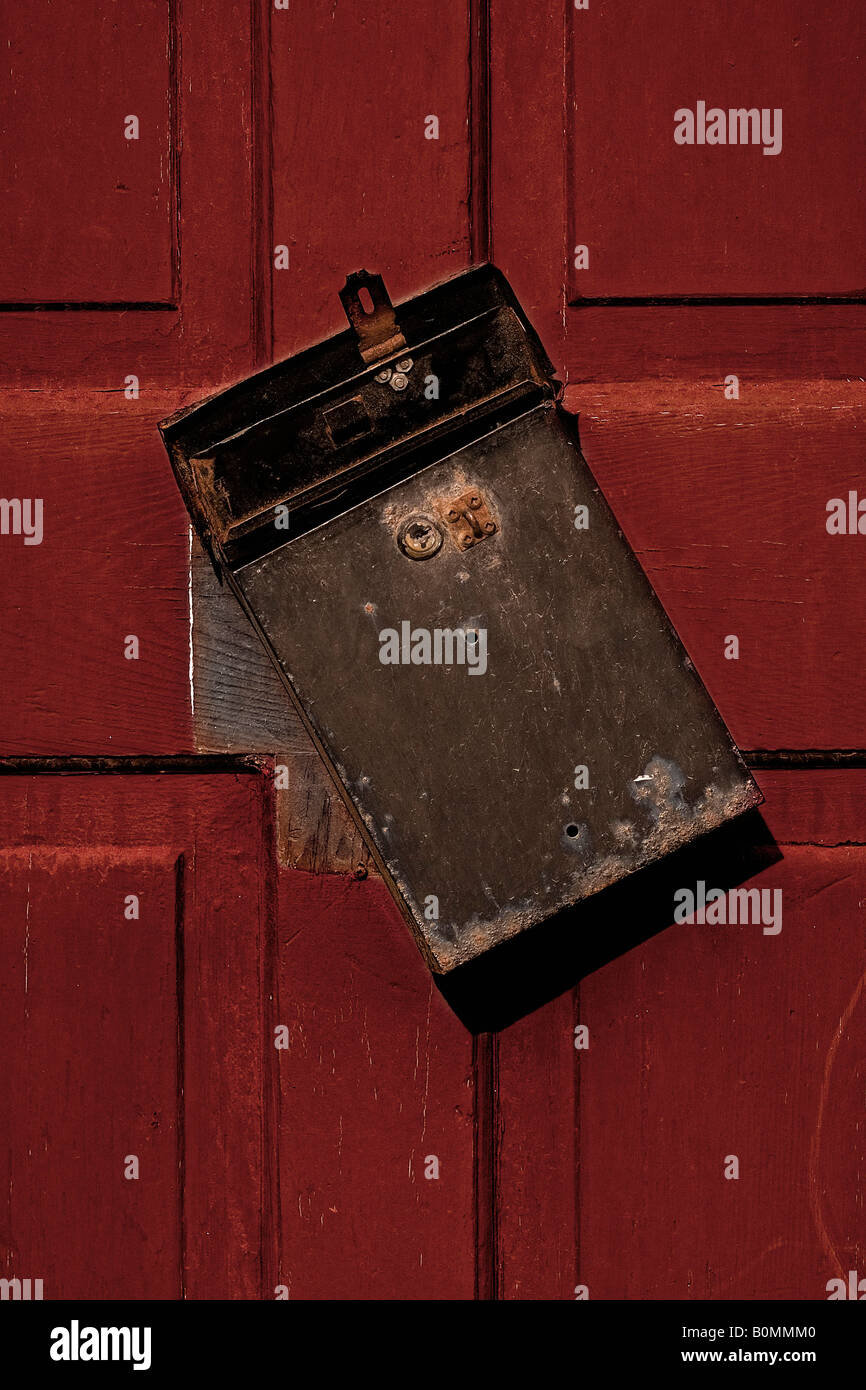 Photo of the old mail box Stock Photo - Alamy