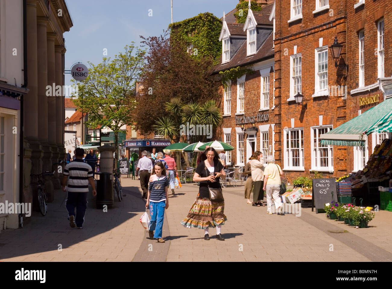 Beccles Town Centre,Suffolk,Uk Stock Photo - Alamy