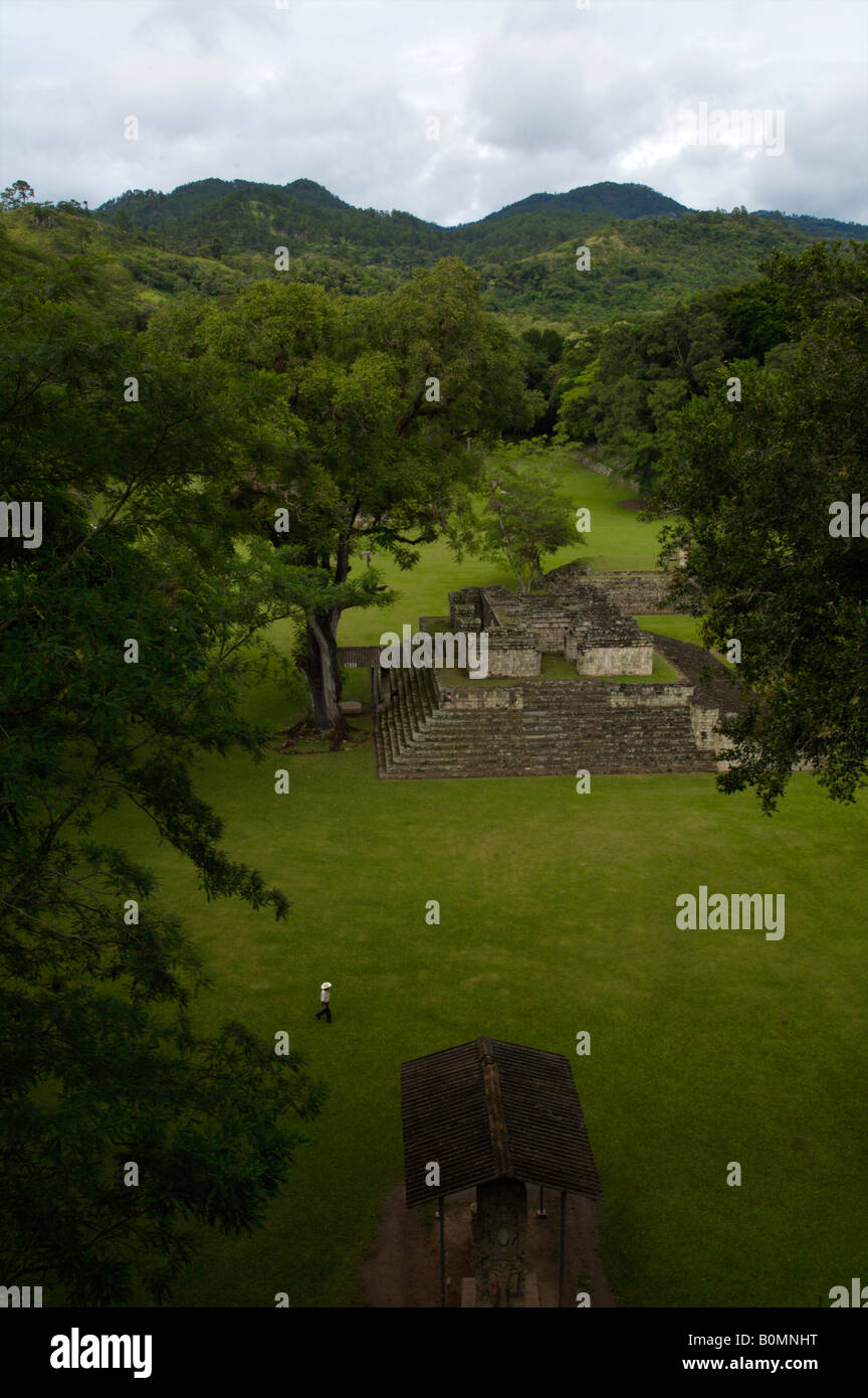 The Copan Ruins site and park in Copan Honduras on November 03 2006 ...