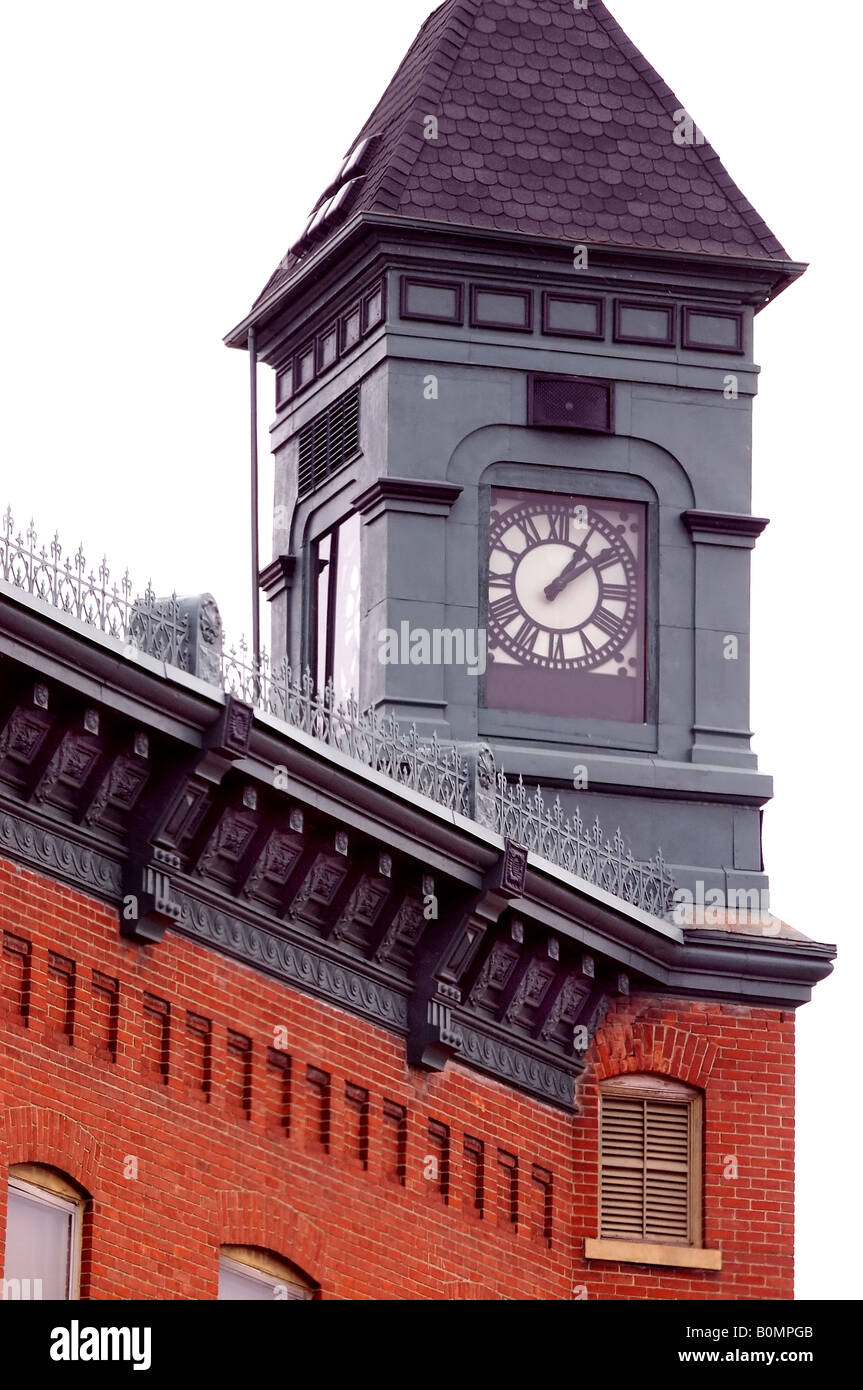 Small Town Classic Structure Stock Photo - Alamy