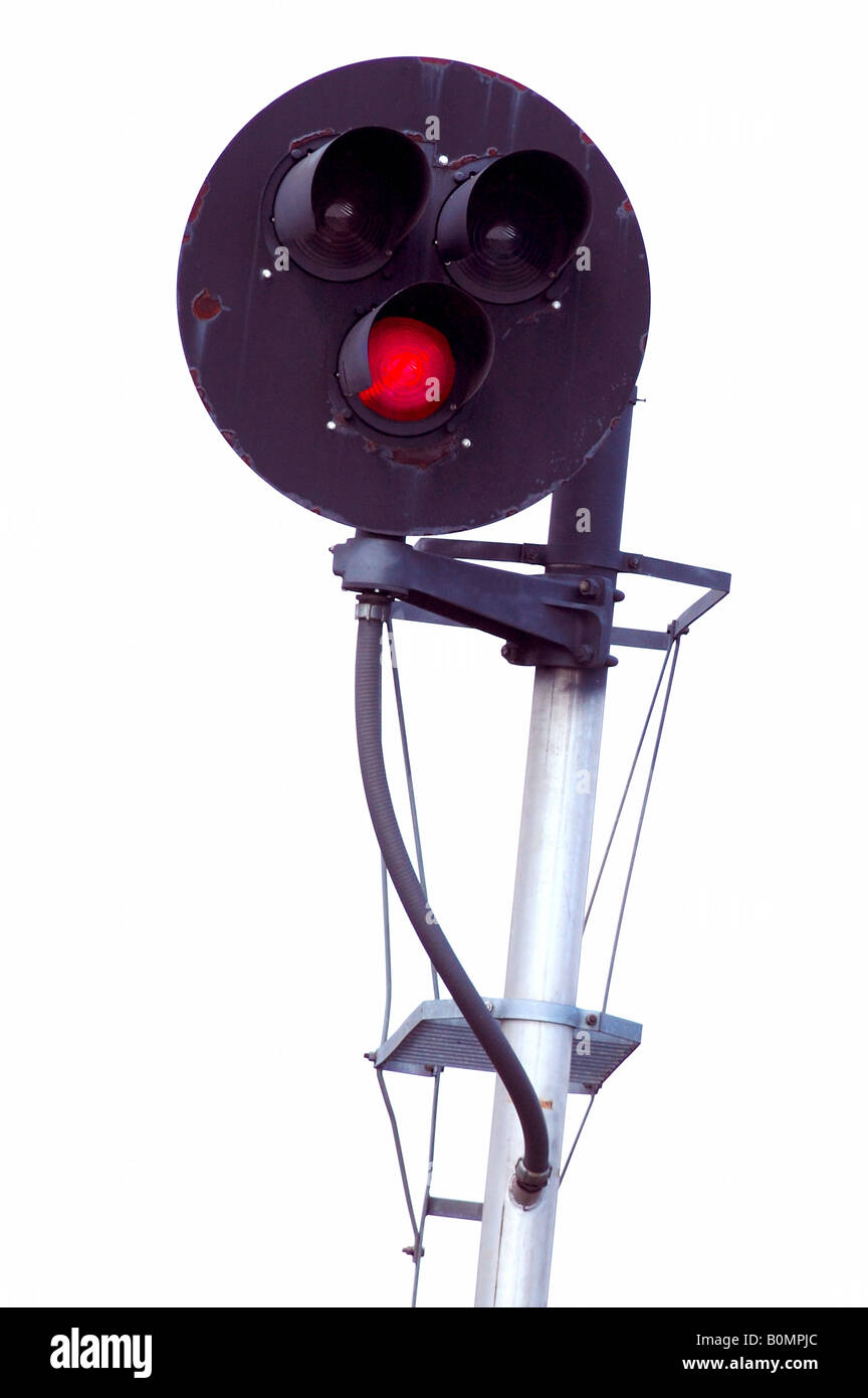 Railroad signal light hi-res stock photography and images - Alamy